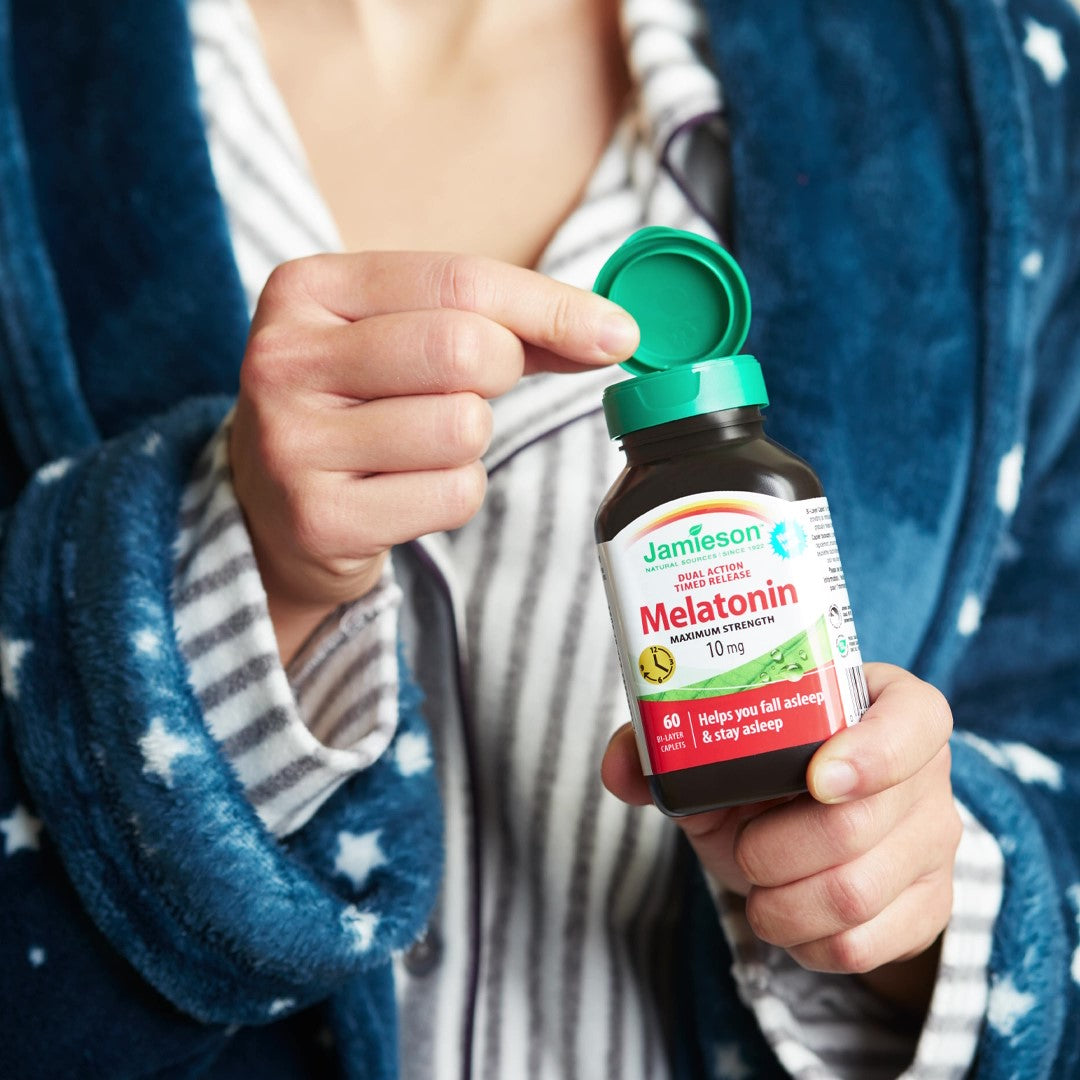 Jamieson Natural Sleep Aids | Melatonin, Valerian & Herbal Blends ...
