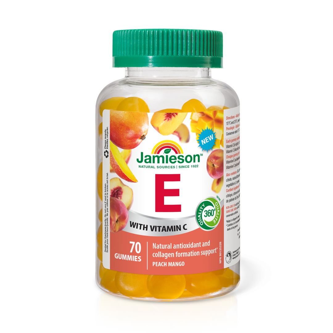 Vitamin E Gummies for Skin Health & Antioxidants | Jamieson – Jamieson ...