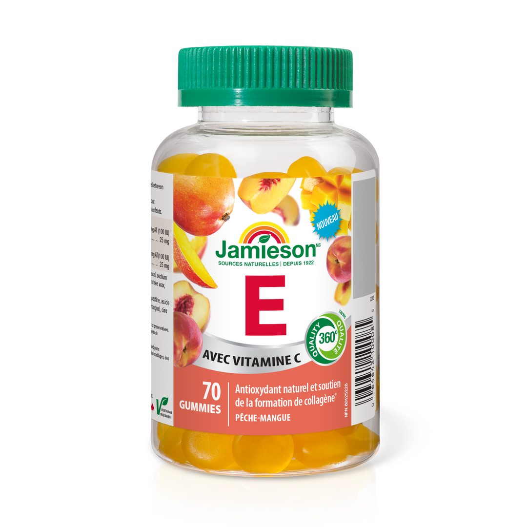 Vitamin E Gummies for Skin Health & Antioxidants | Jamieson – Jamieson ...