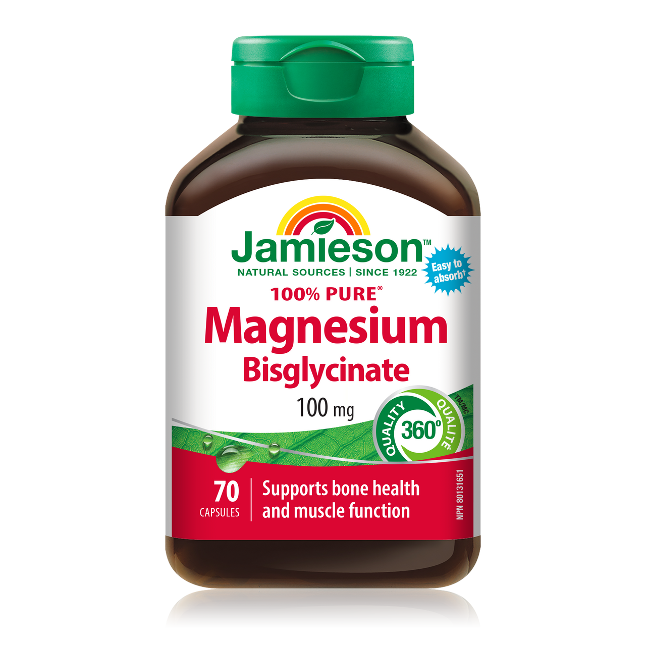 Shop Pure Magnesium Bisglycinate | Jamieson Vitamins