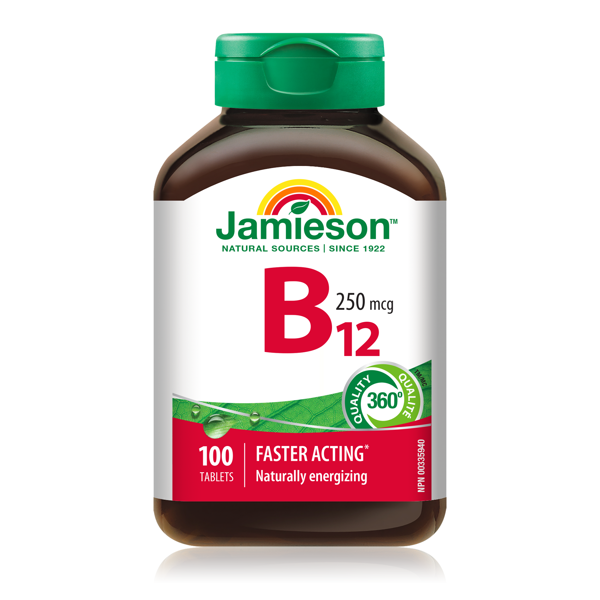 Vitamin B12 250mcg – Jamieson Vitamins