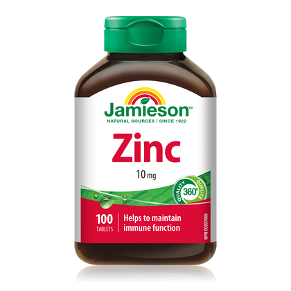 Zinc Tablets 10 mg: Immune Support | Shop Jamieson – Jamieson Vitamins