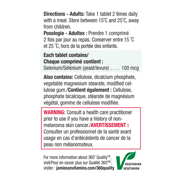 Selenium – Jamieson Vitamins
