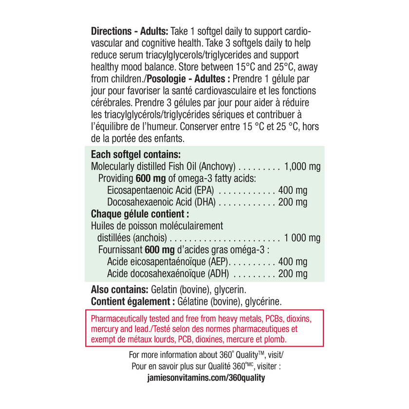 Omega-3 | Complete – Jamieson Vitamins