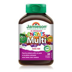 Jamieson Multivitamin for Kids Chewables | Daily Kids’ Vitamin Support ...