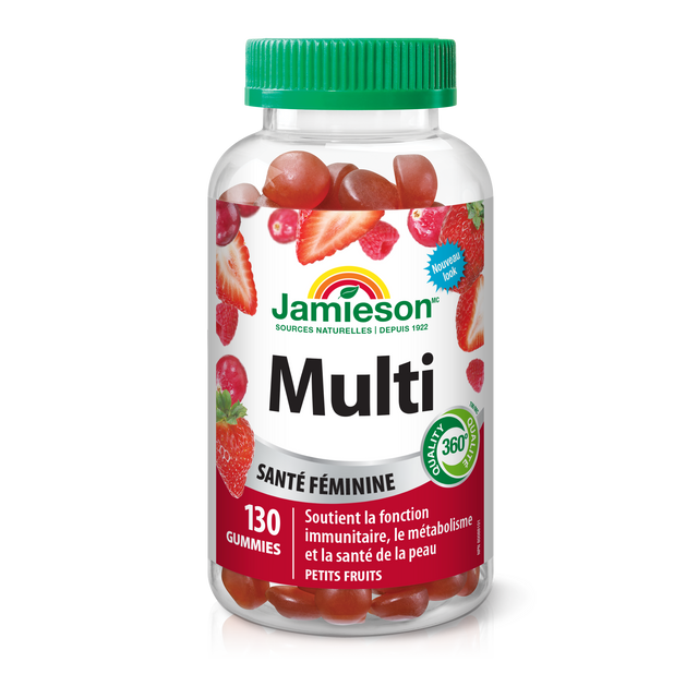 Jamieson Multivitamins for Women Gummies | Daily Gummy Formula ...