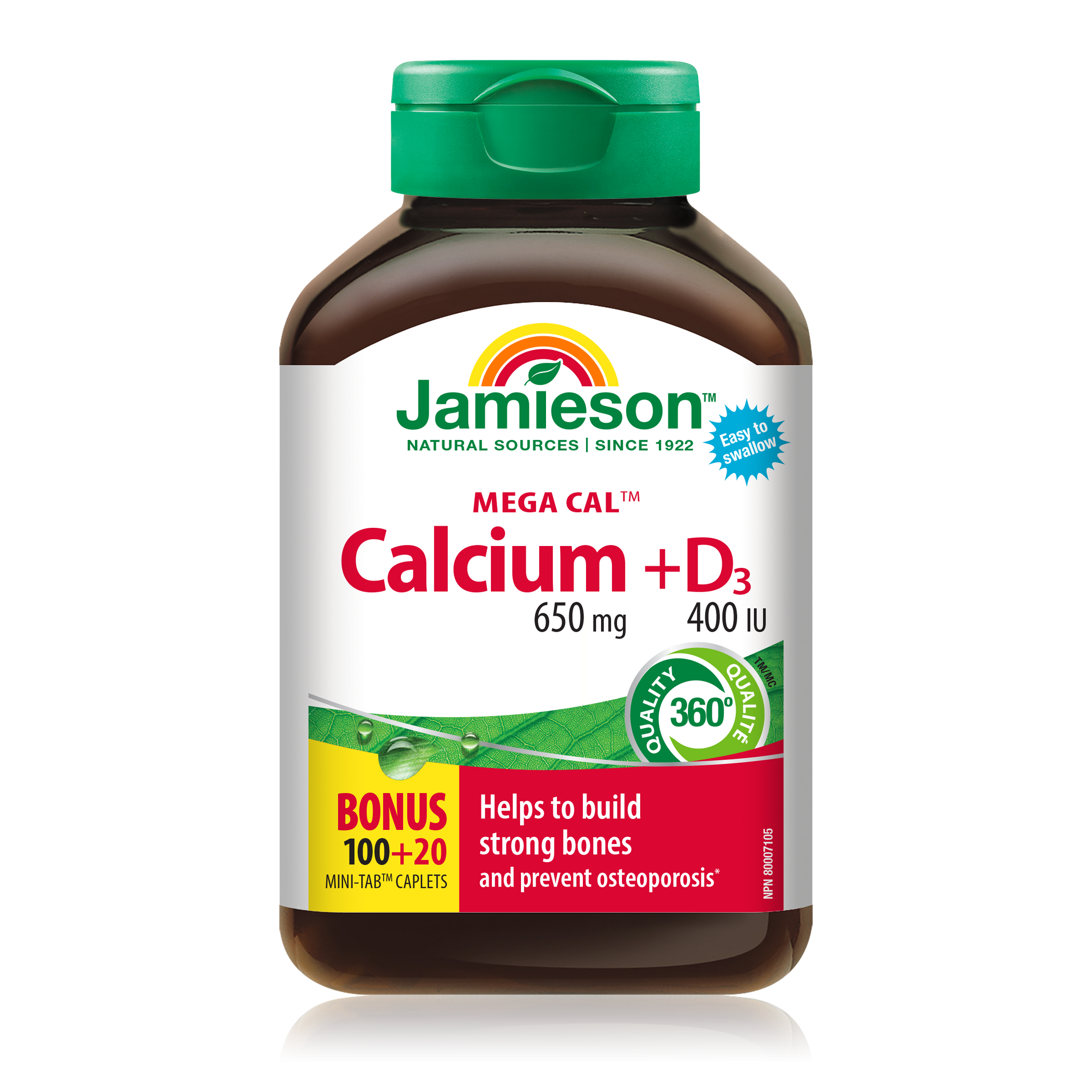 Mega Cal | Calcium & Vitamin D3 – Jamieson Vitamins