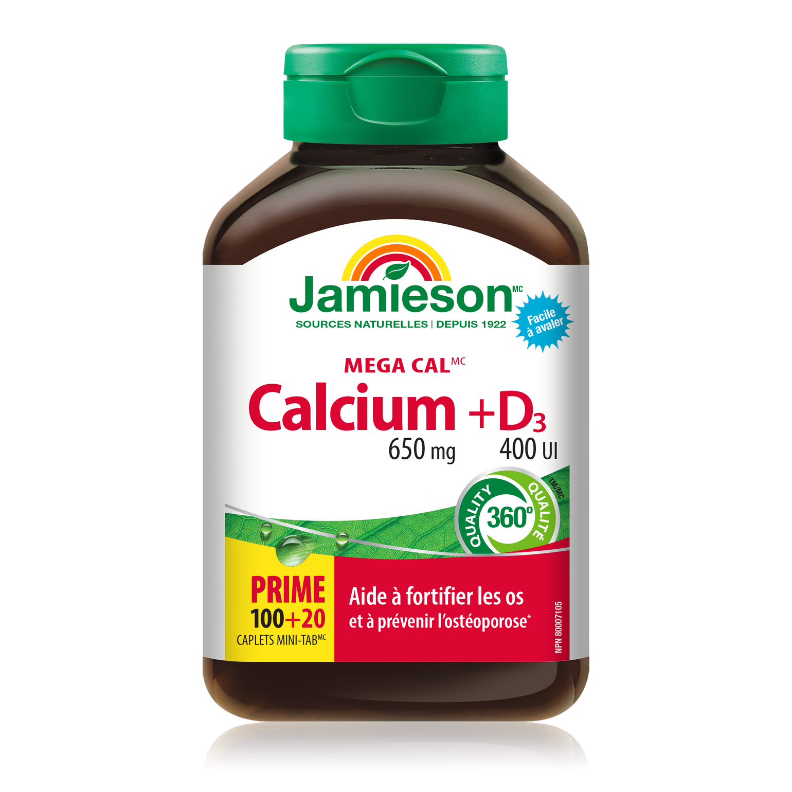 Mega Cal | Calcium & Vitamin D3 – Jamieson Vitamins