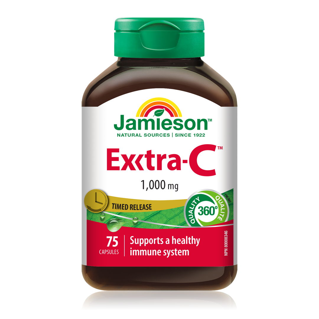 Exxtra-C Timed Release Vitamin C: Vegetarian Capsules | Shop Jamieson ...