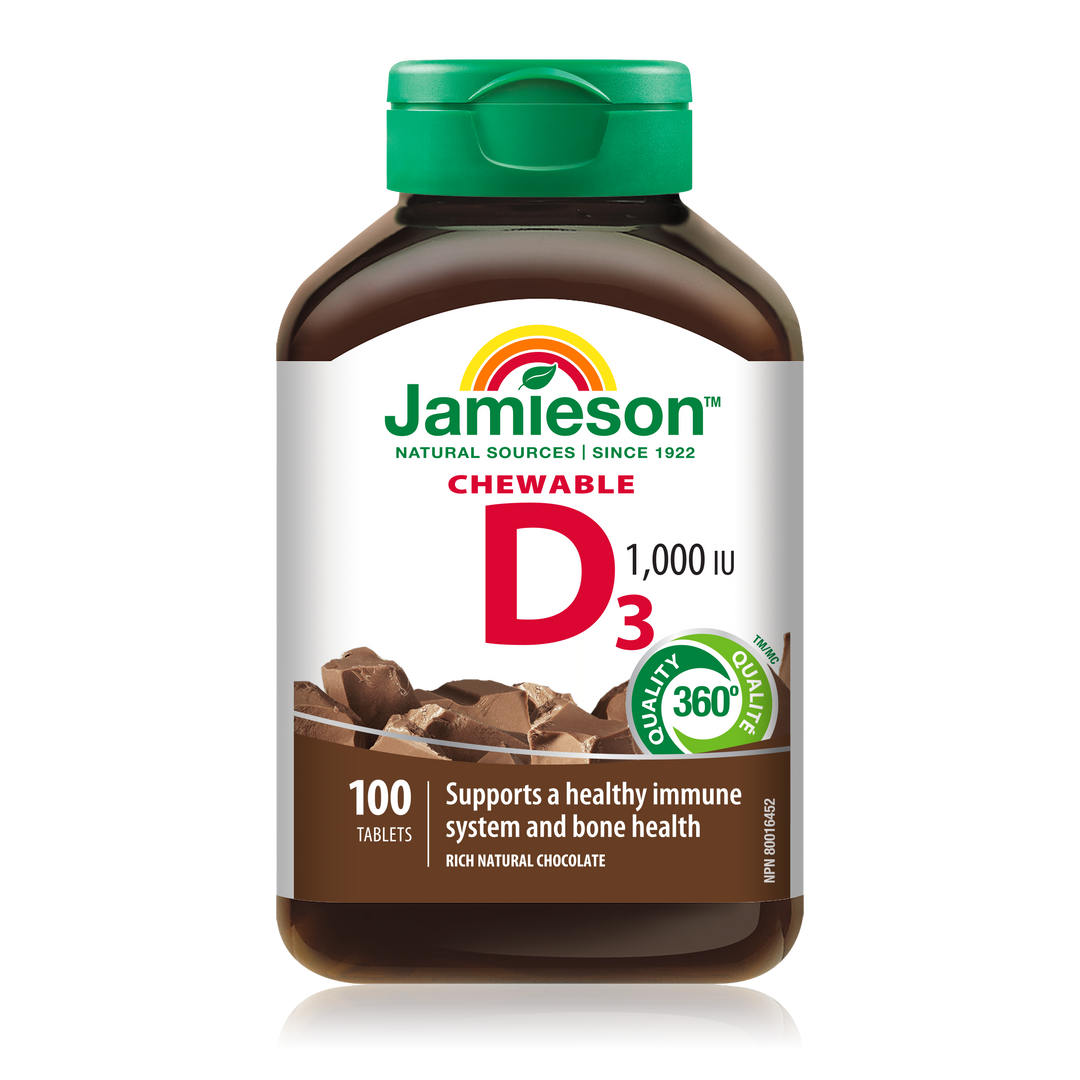 Vitamin D Chewables: Immune & Bone Support | Shop Jamieson – Jamieson ...
