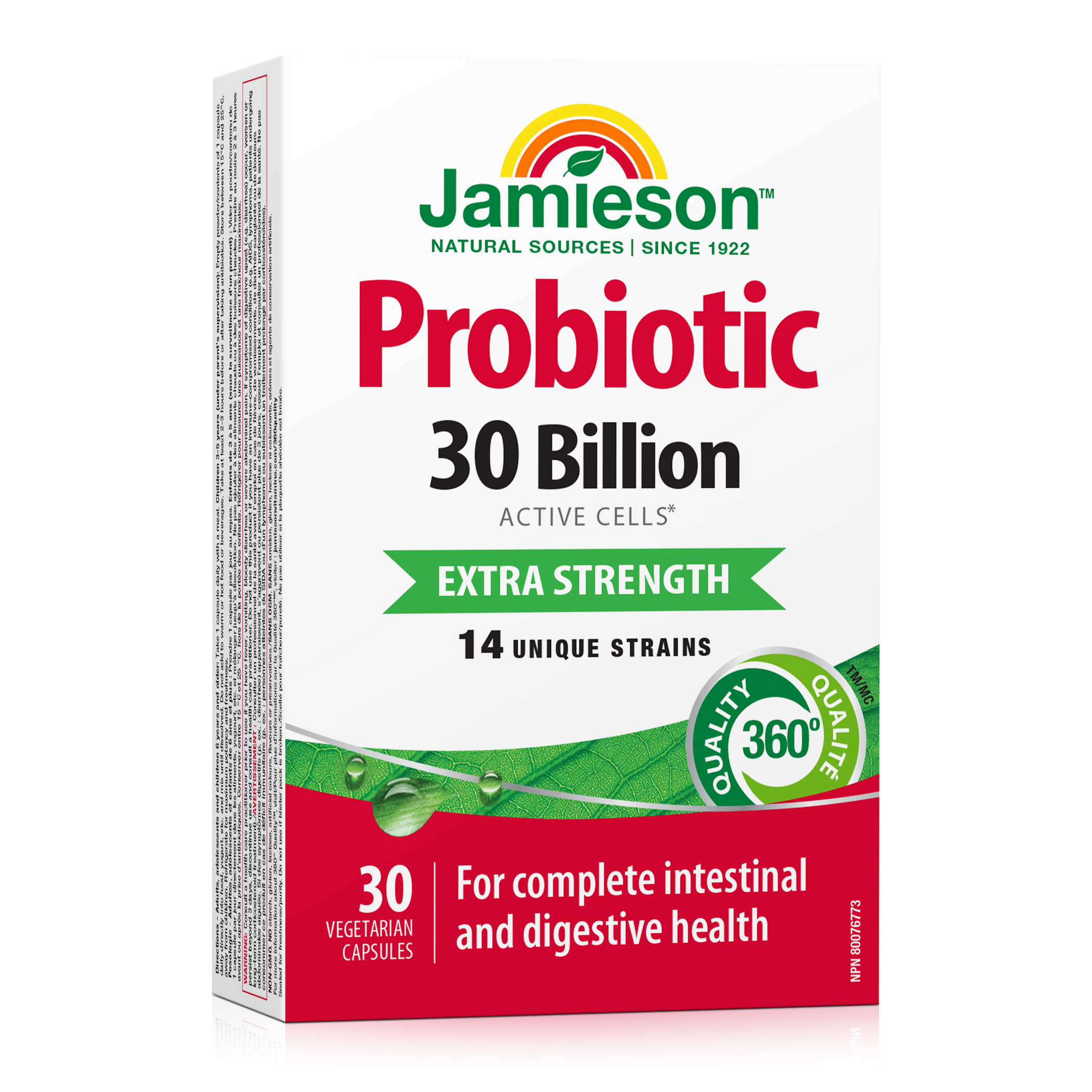 Probiotics | Extra Strength | 30 Billion – Jamieson Vitamins