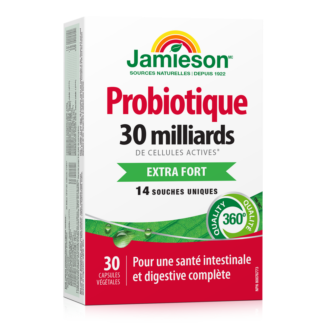 Probiotics | Extra Strength | 30 Billion – Jamieson Vitamins