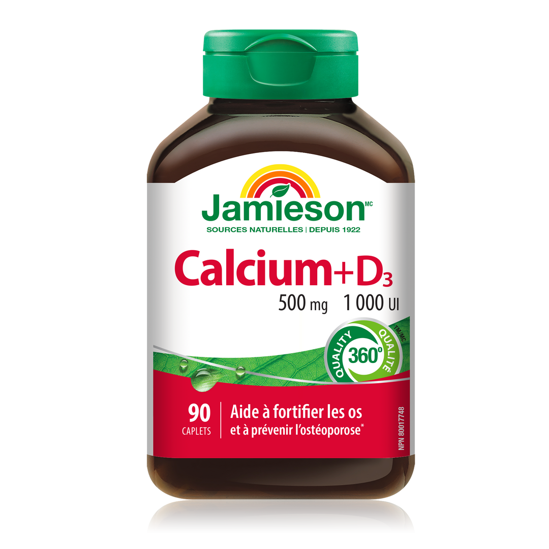 Calcium & Vitamin D3 – Jamieson Vitamins