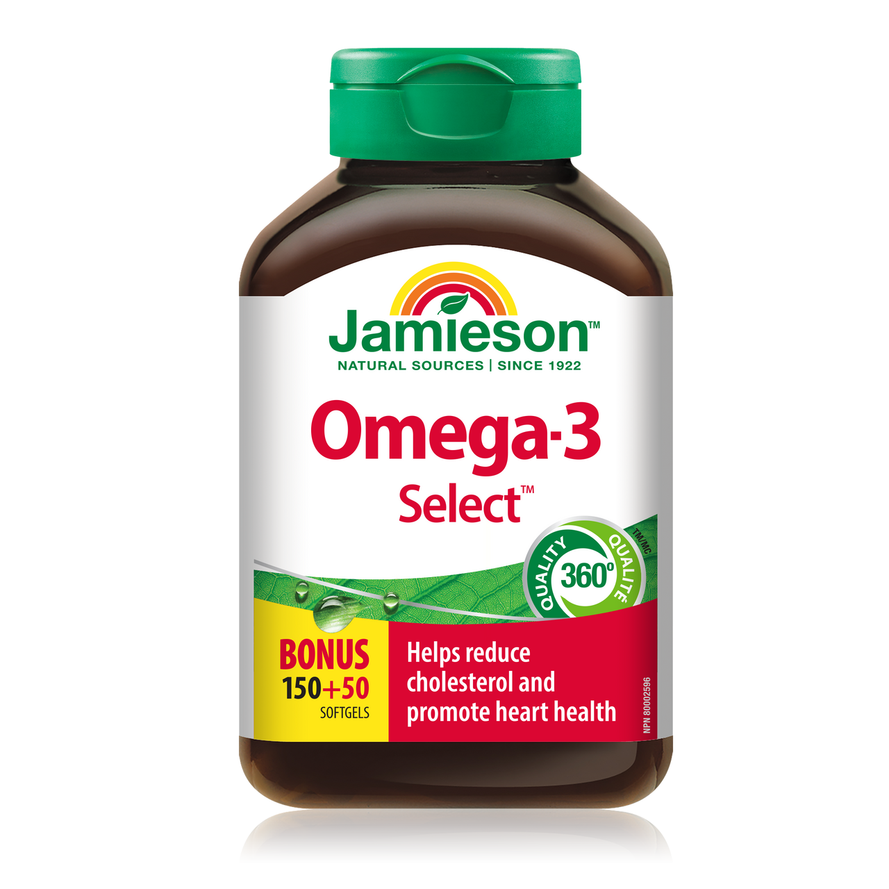 Omega-3 Select 1,000 mg – Jamieson Vitamins