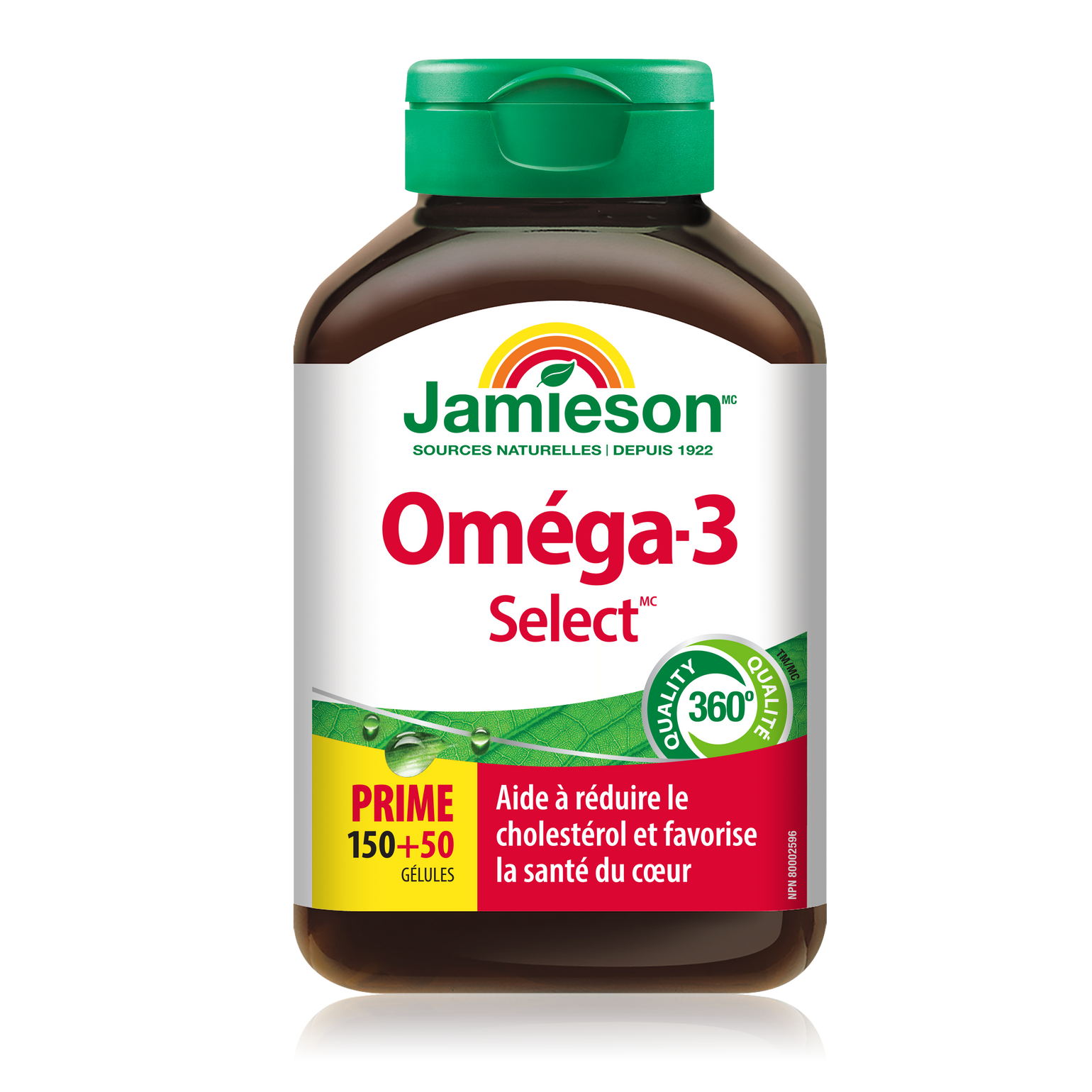 Omega-3 Select 1,000 mg – Jamieson Vitamins