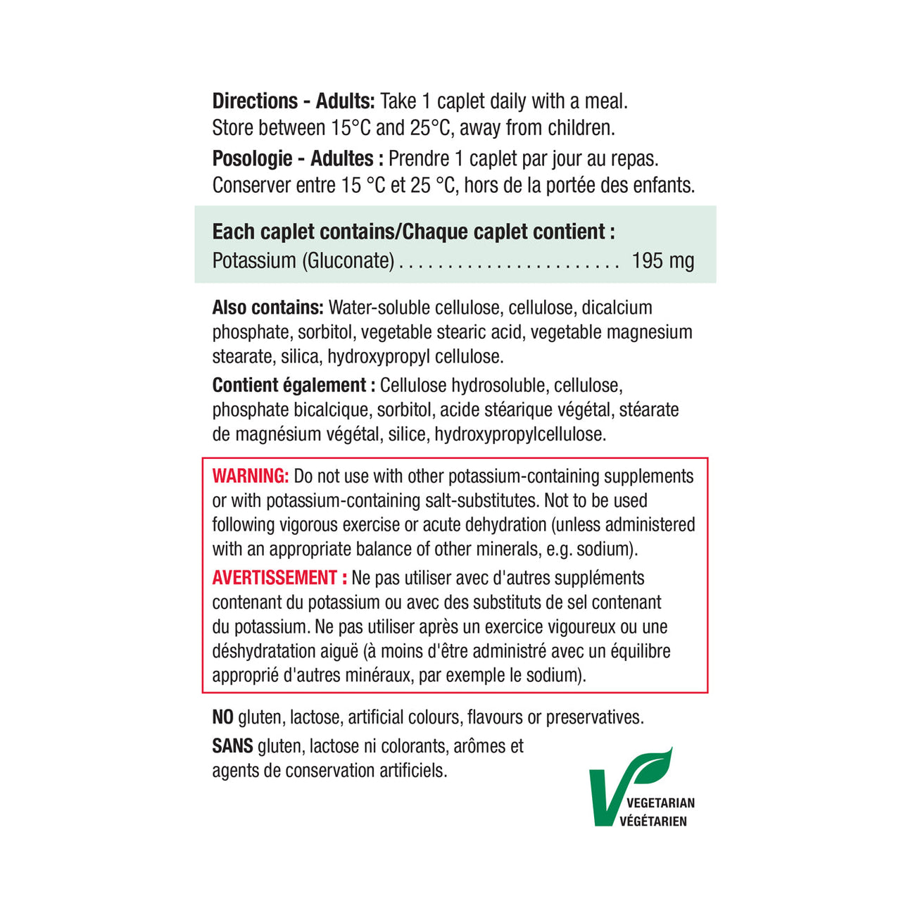 Potassium Ultra-Strength – Jamieson Vitamins