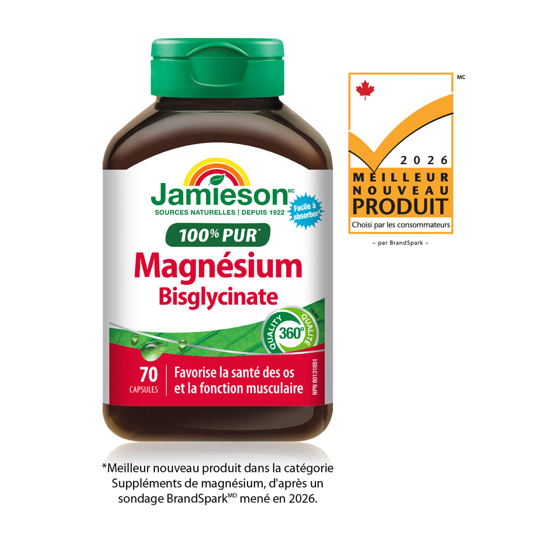 Shop 100% Pure Magnesium Bisglycinate | Jamieson Vitamins