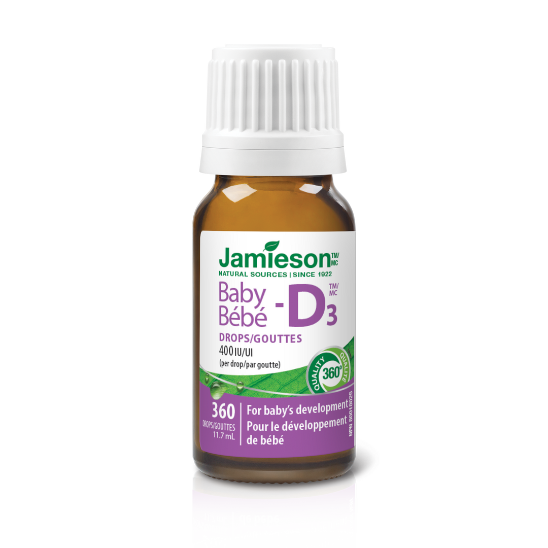 Vitamin D3 for Babies: Liquid Drops | Shop Jamieson – Jamieson Vitamins