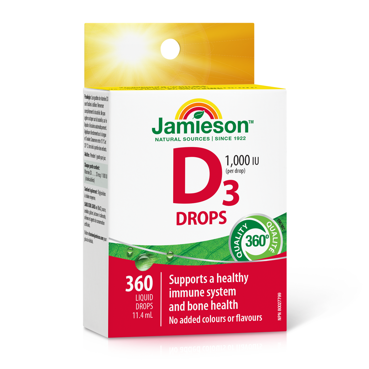 Vitamin D3 1000 IU: Liquid Drops | Shop Jamieson – Jamieson Vitamins