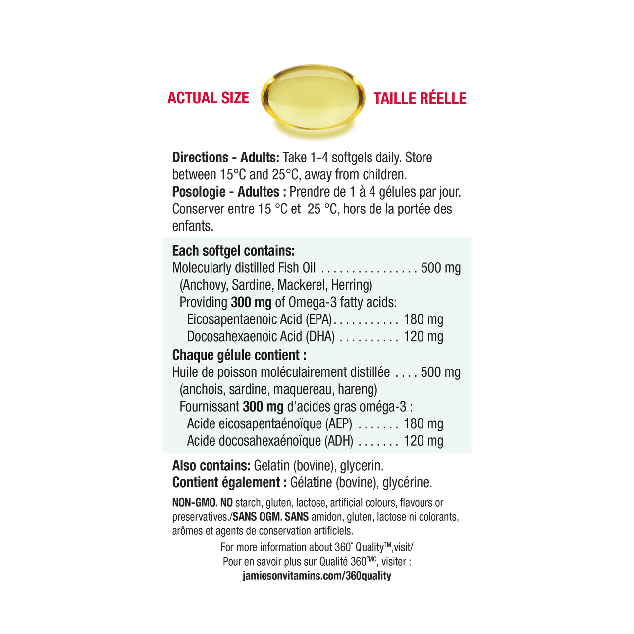 Omega-3 Select™ Mini – Jamieson Vitamins