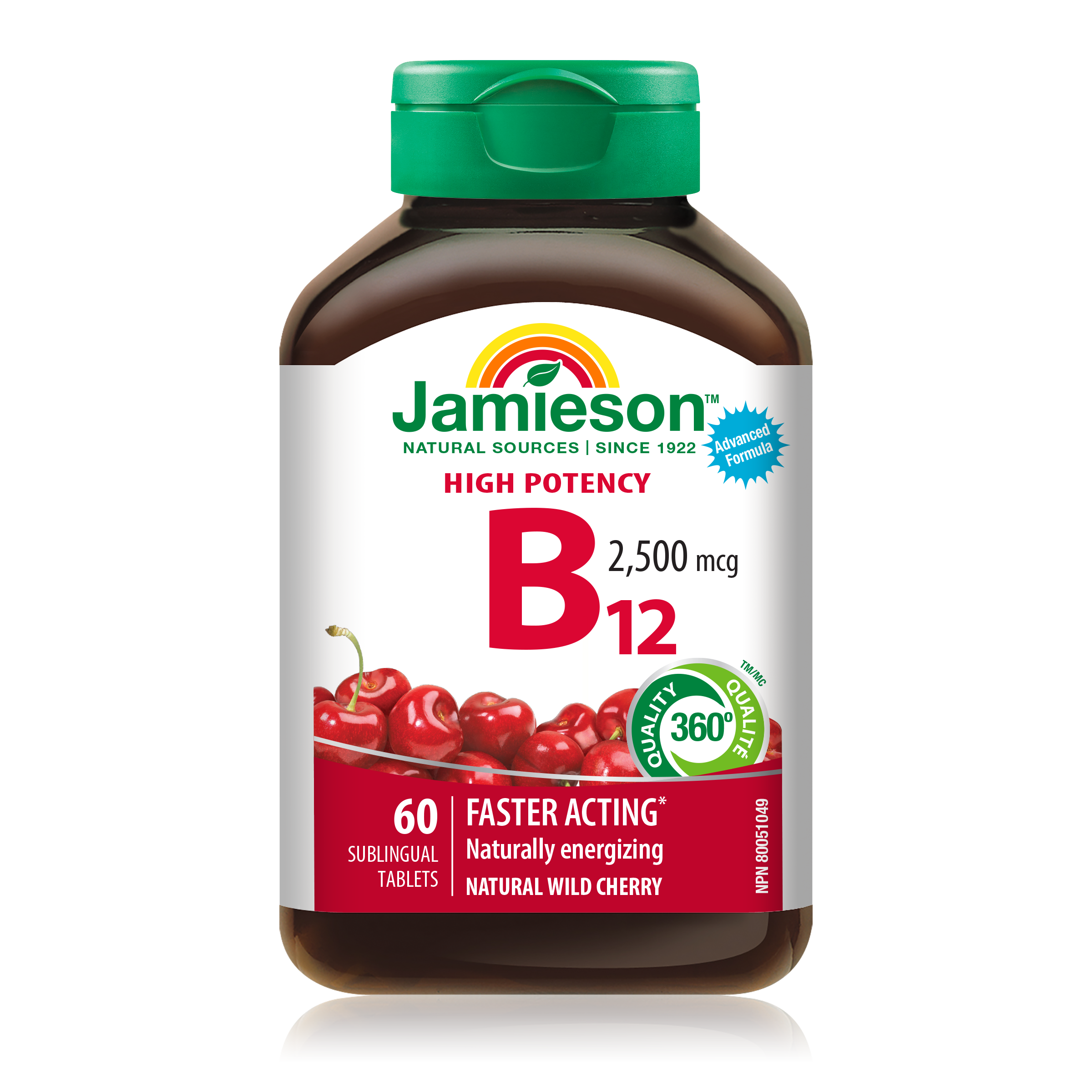 Vitamin B12 2,500 mcg | Fast-Dissolving – Jamieson Vitamins