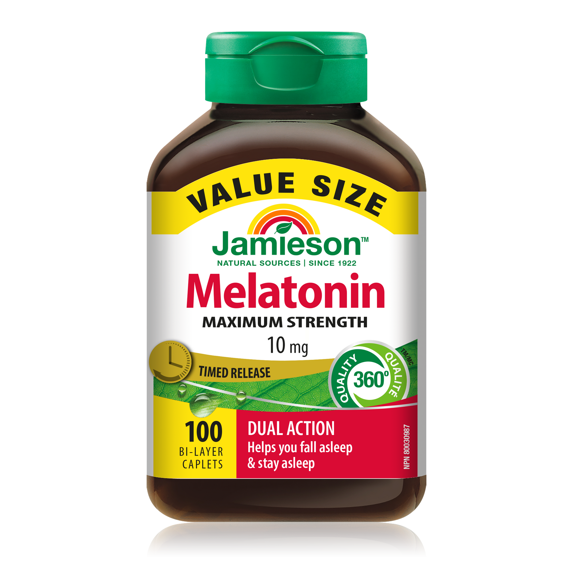 Jamieson Maximum Strength Melatonin Timed Release Caplets – Jamieson ...
