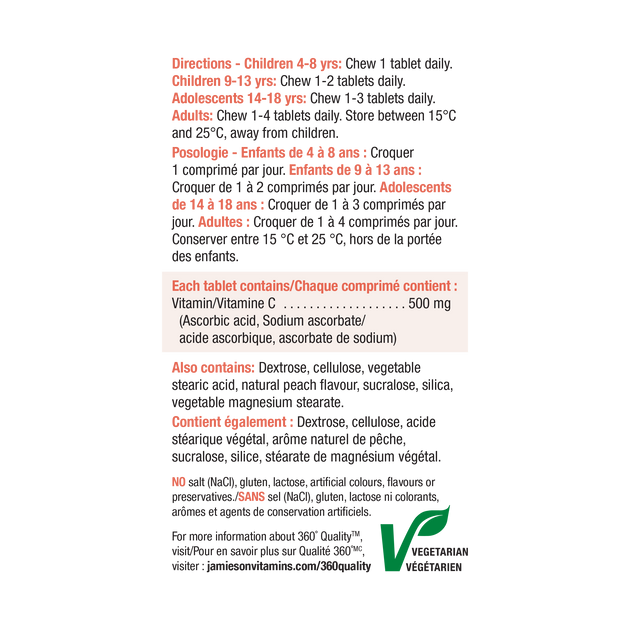 Vitamin C Chewables: Fun & Delicious Immune Support | Shop Jamieson ...