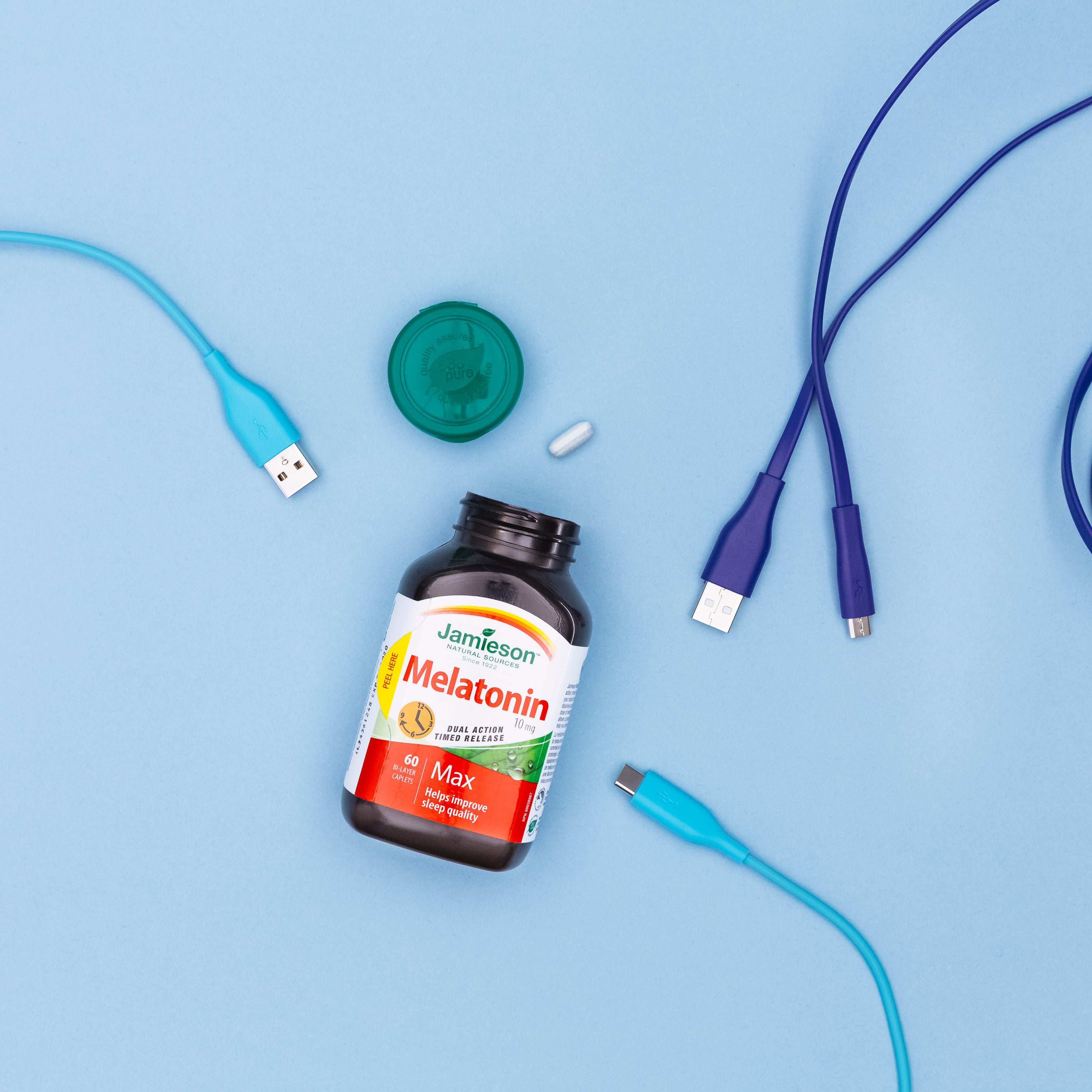 Jamieson Maximum Strength Melatonin Timed Release Caplets – Jamieson ...
