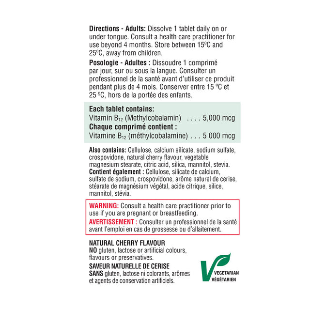 Vitamin B12 | Fast-Dissolving – Jamieson Vitamins