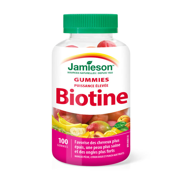 Biotin Gummies: Hair, Skin, and Nails Support | Shop Jamieson ...