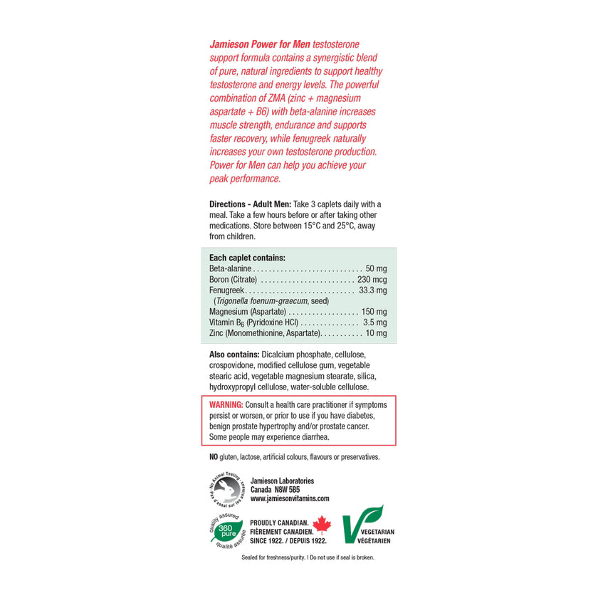 Power for Men – Jamieson Vitamins