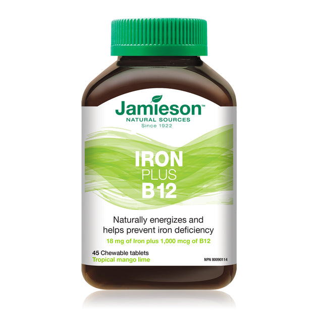 Natural Iron Supplements For Fatigue | Shop Jamieson Vitamins™ Online