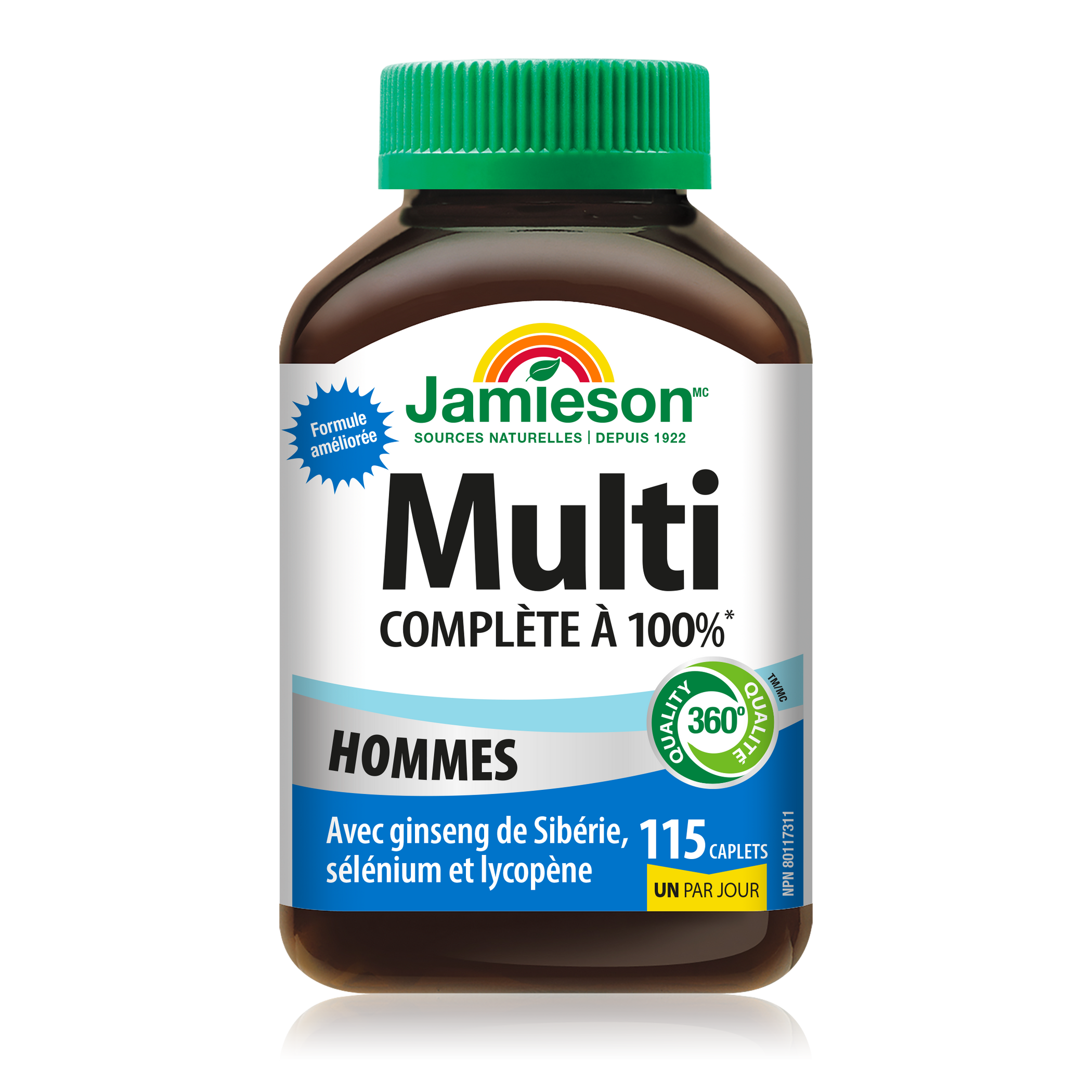 Jamieson 100% Complete Multi for Men | Daily Multivitamin – Jamieson ...