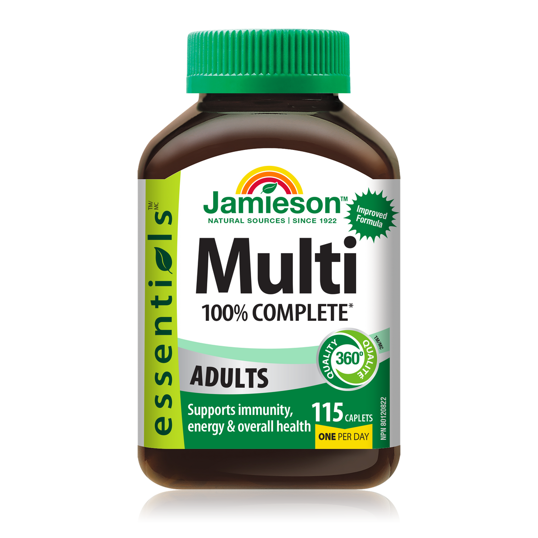 100% Complete Multi For Adults – Jamieson Vitamins