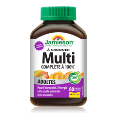 Jamieson 100% Complete Chewable Multivitamin for Adults – Jamieson Vitamins