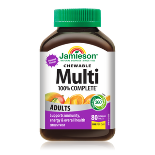 Jamieson 100% Complete Chewable Multivitamin for Adults – Jamieson Vitamins