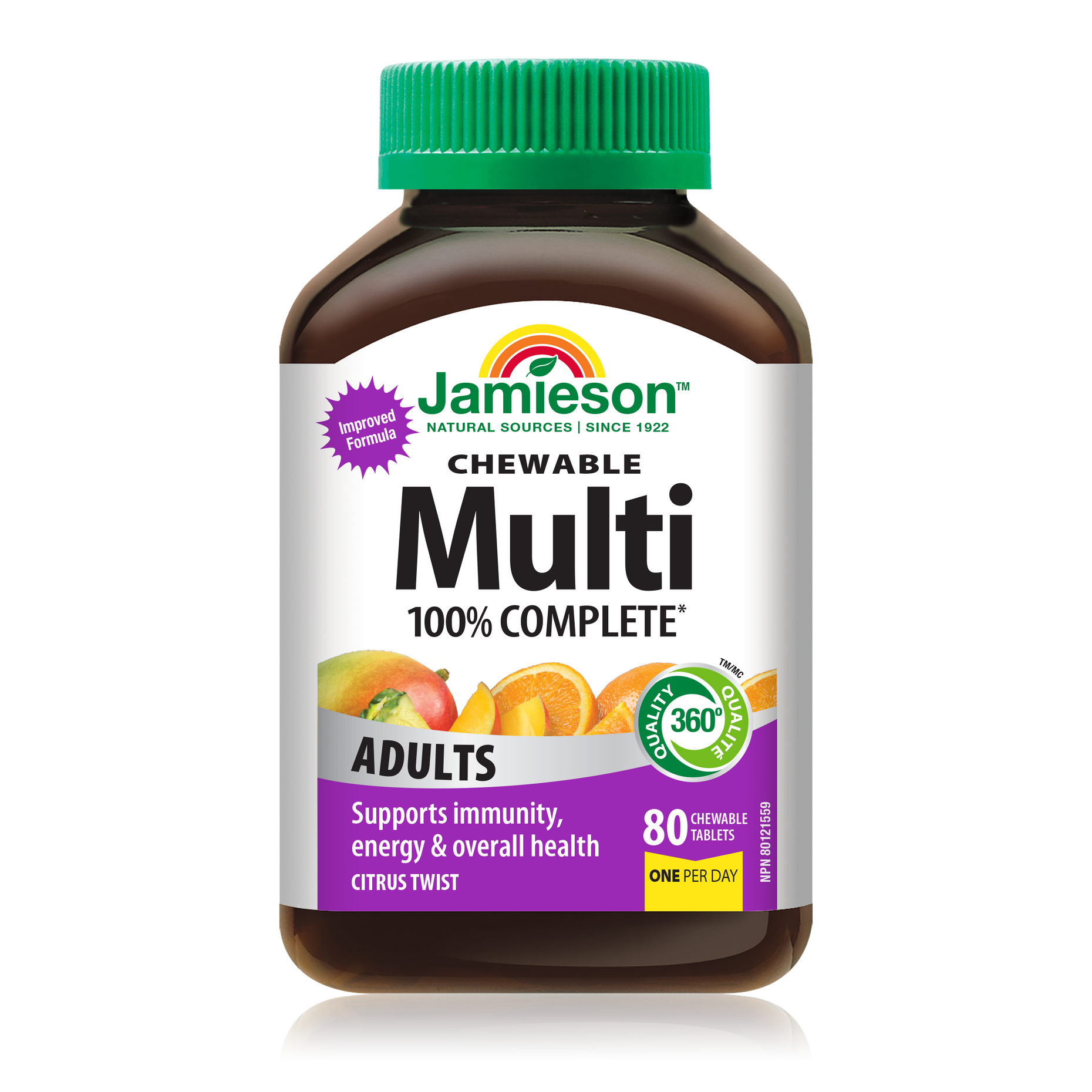 100% Complete Multi Chewable – Jamieson Vitamins
