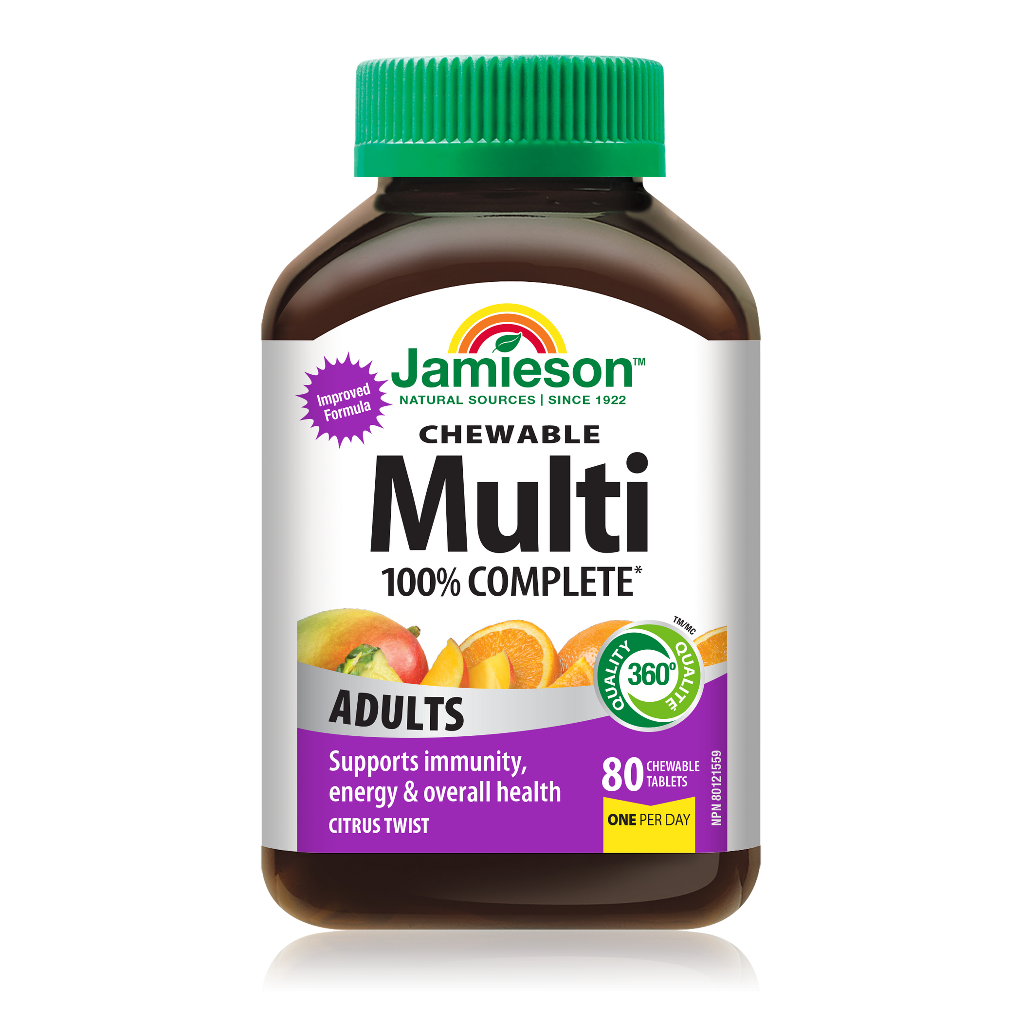 Jamieson 100% Complete Chewable Multivitamin for Adults – Jamieson Vitamins